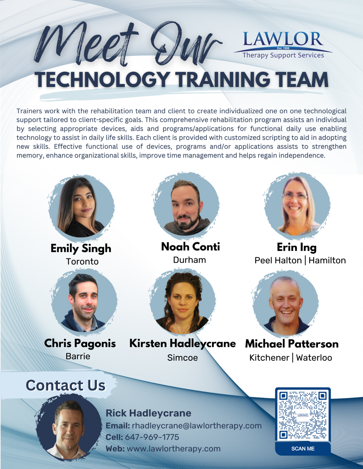 Our Technology Team - Lawlor Therapy Support Services